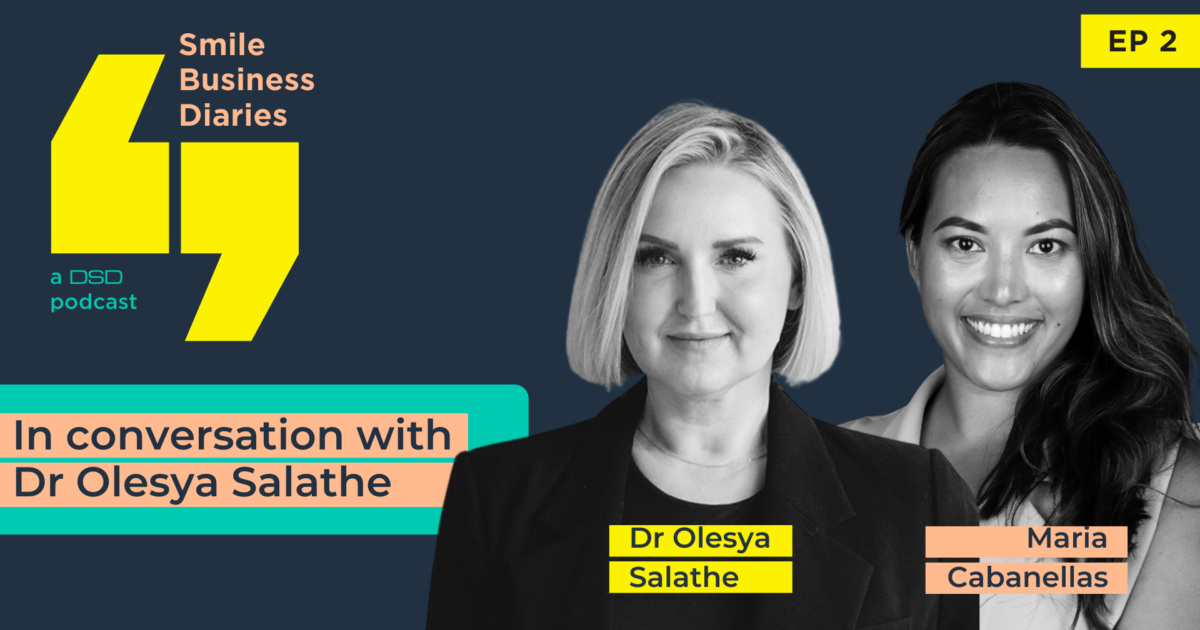 Smile Business Diaries conversation with Dr Olesya Salathe