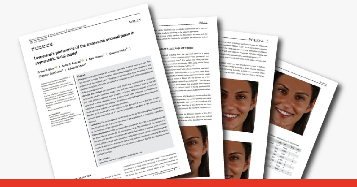 Layperson's preference of the transverse occlusal plane in asymmetric…